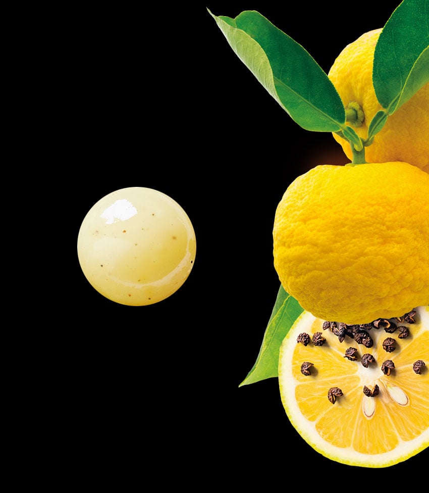 Yuzu and Timut pepper Spheres